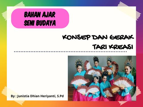 Book Creator | KONSEP TARI KREASI