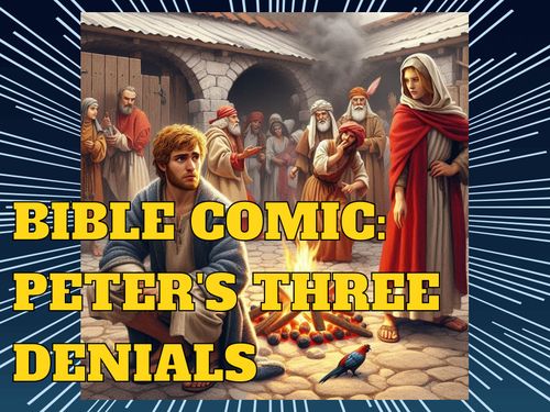 Book Creator | BIBLE COMIC: PETER'S THREE DENIALS
