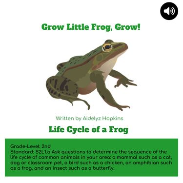 Book Creator | Grow Little Frog, Grow!