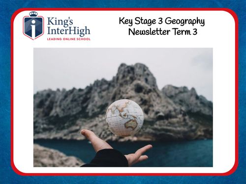 Book Creator | Term 3 - Key Stage 3 Geography Newsletter