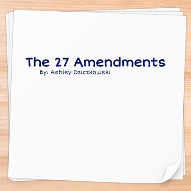 Book Creator | 27 Amendments