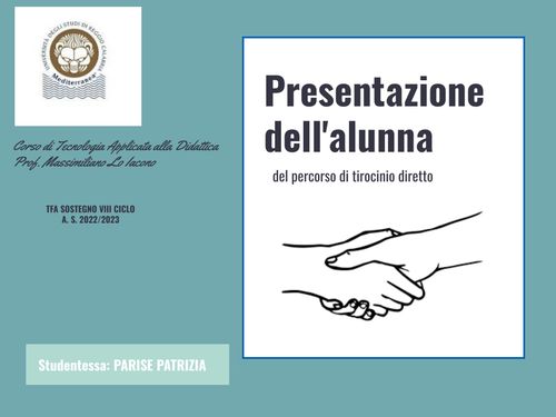 Book Creator | Presentazione dell'alunna