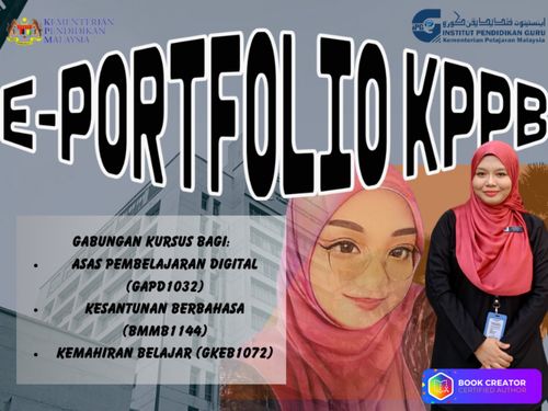 Book Creator | E-PORTFOLIO KPPB