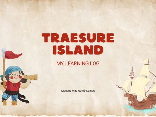 Book Creator | Learning Log-Treasure island