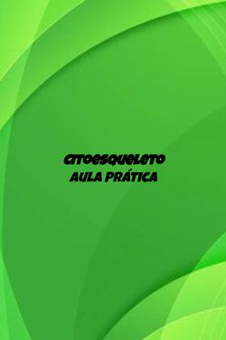 Book Creator | Citoesqueleto - Aula Prática