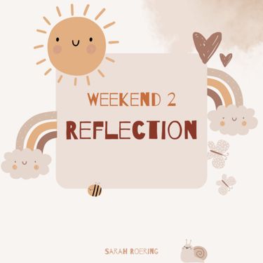 Book Creator | Weekend 2 Reflection