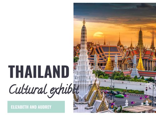 Book Creator | Thailand- Cultural Exhibit