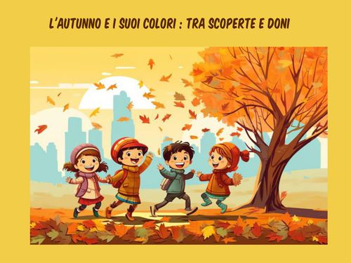 Book Creator | L'autunno e i suoi colori: tra scoperte e doni