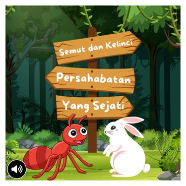 Book Creator | Semut dan Kelinci Persahabatan Yang Sejati