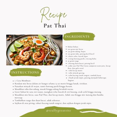 Book Creator | Thailand (Pat Thai)