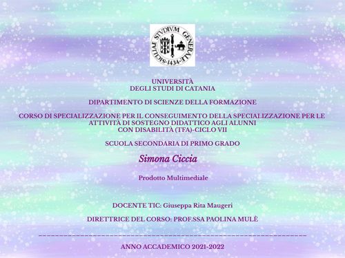 Book Creator | Prodotto multimediale TIC tfa sostegno Simona Ciccia