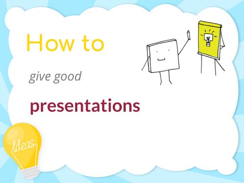 Book Creator | How to give good presentations
