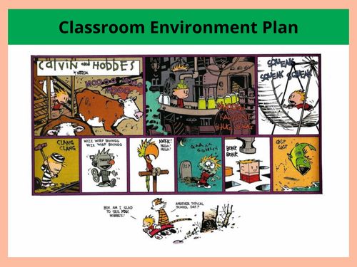 Book Creator | Classroom Environment Plan