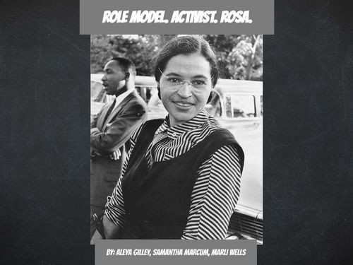 Book Creator | Rosa Parks