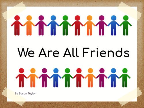 Book Creator | We Are All Friends