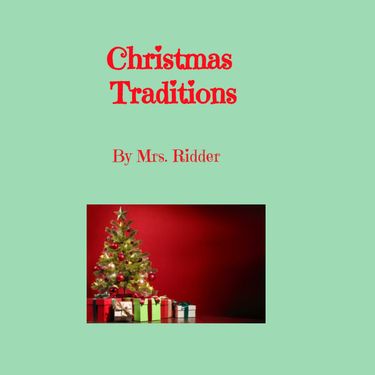 Book Creator | My Christmas Traditions