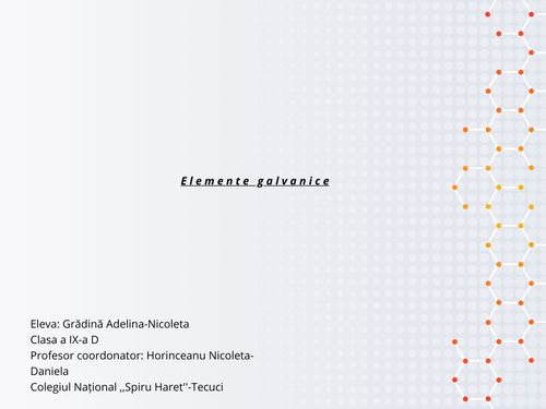 Book Creator | ELEMENTE GALVANICE