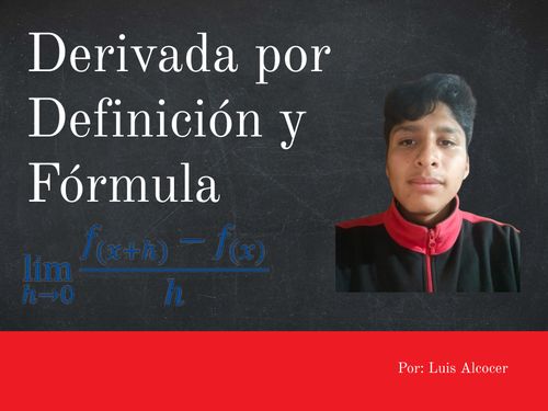 Book Creator | Derivadas Guia de Luis