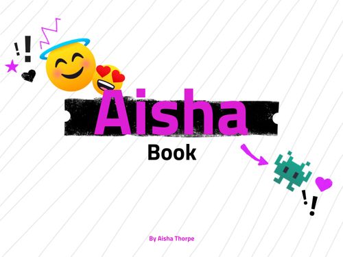 Book Creator | Aisha Book