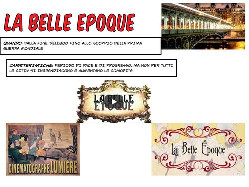 Book Creator | La Belle Epoque