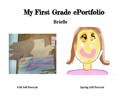 Book Creator | Brielle’s First grade portfolio