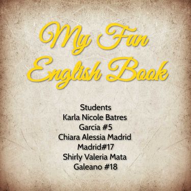 Book Creator | My Fun English Book