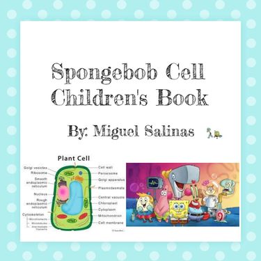 Book Creator | Spongebob Cell Childrens Book