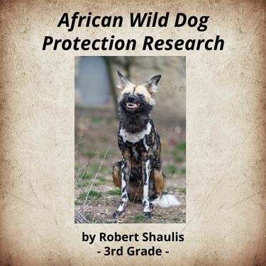 Book Creator | African Wild Dog