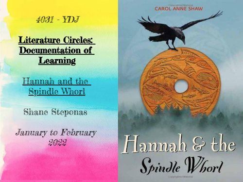 Book Creator | Lit Circle - Hanna and the Spindle Whorl