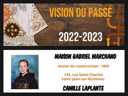 Book Creator | 11-207-Maison Gabriel Marchand