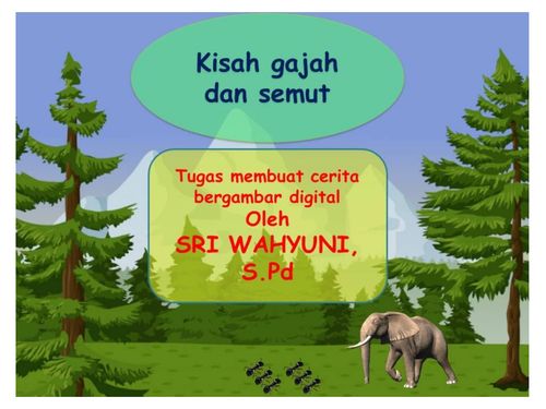 Book Creator | kisah gajah dan semut