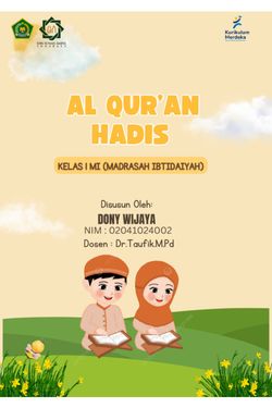 Book Creator | Ebook Al-Quran Hadits Kelas 1