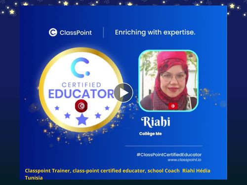 Book Creator | Classpoint Trainer, class-point certified educator, school Coach Riahi Hédia Tunisia1