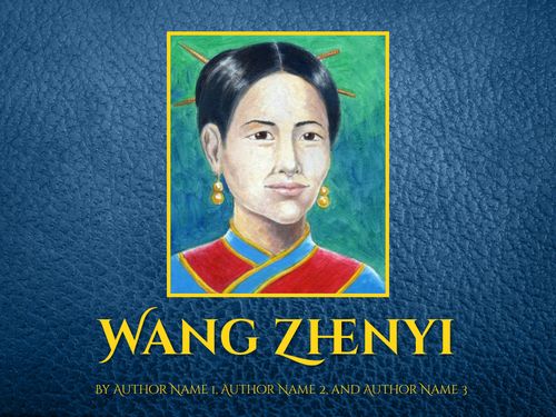 Book Creator | Module 4 Model Performance Task: Wang Zhenyi