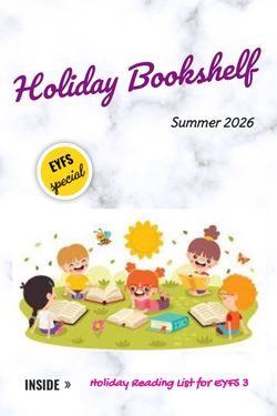 Book Creator | Summer Holiday Bookshelf EYFS 3