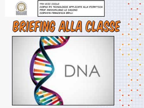 Book Creator | Briefing alla classe sull' Uda "alla scoperta del DNA"