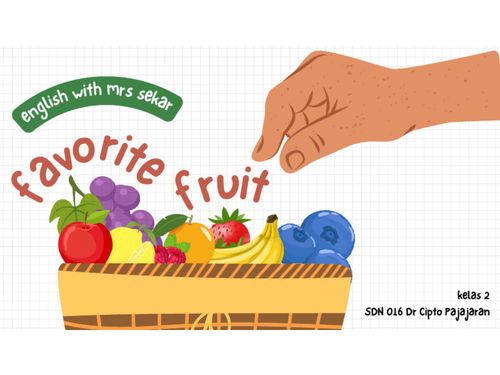 Book Creator | Favorite Fruit