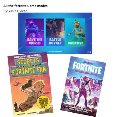 Book Creator | Fortnite Game modes