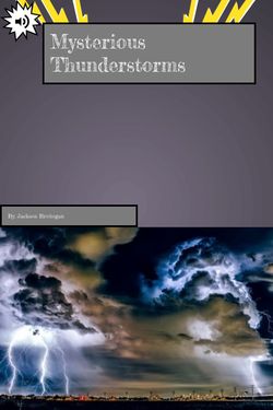 Book Creator | Thunderstorms