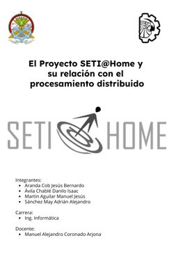 Book Creator | El proyecto SETI@Home y su relación con el procesamiento ...