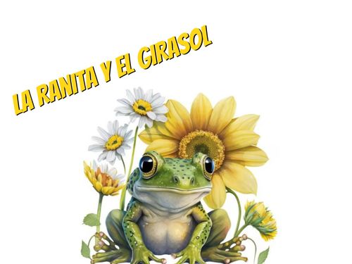 Book Creator | La ranita y el girasol