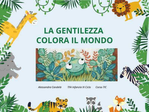 Book Creator | La gentilezza colora il mondo TFA Catania