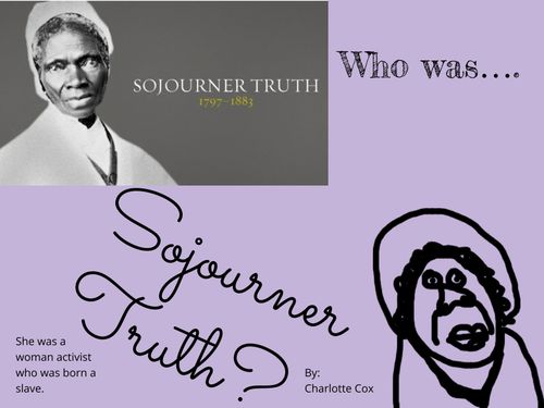 Book Creator | Sojourner Truth
