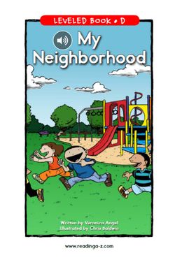 Book Creator | My neighborhood