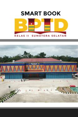 Book Creator | Smart Book BPTD Kelas II Sumetera Selatan