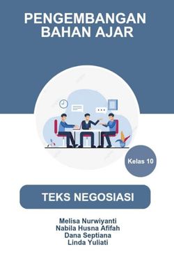 Book Creator | TEKS NEGOSIASI