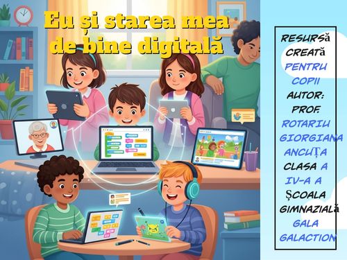 Book Creator | Starea de bine a copiilor în mediul digital