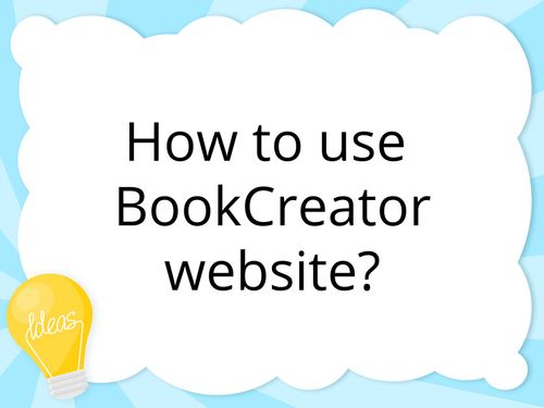 Book Creator | BookCreator tutorial