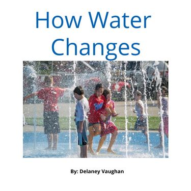 Book Creator | How Water Changes