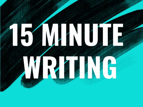 Book Creator | 15 MINUTE WRITings